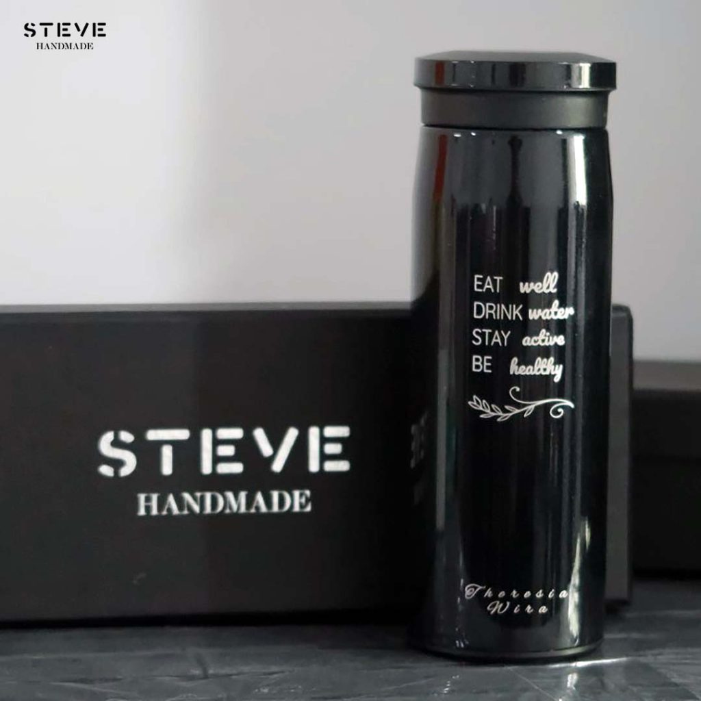 Tumbler Botol Minum TM0211 Vacuum Stainless Steel – Steve Handmade
