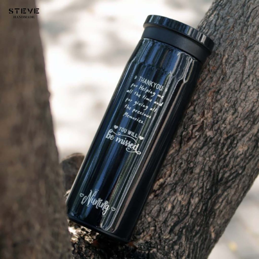 Tumbler Botol Minum TM0211 Vacuum Stainless Steel – Steve Handmade