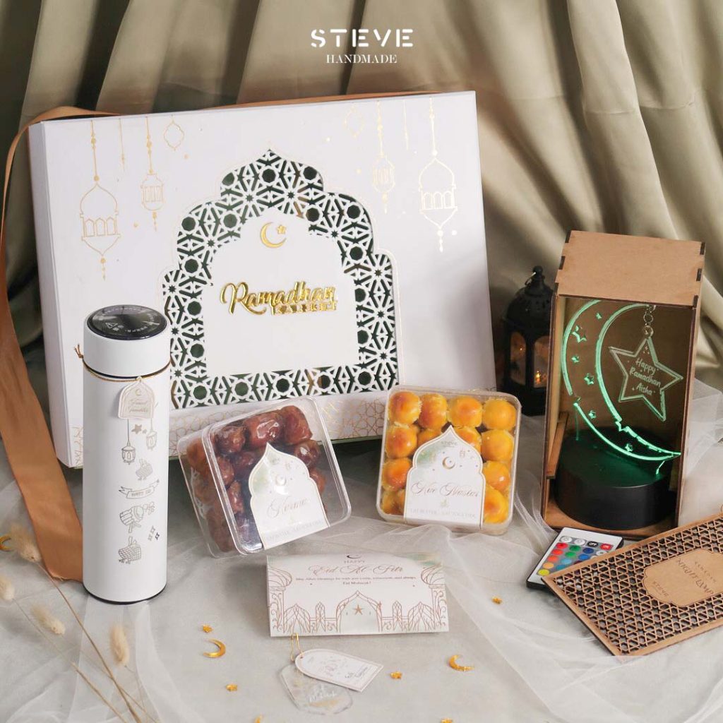 Hampers Lebaran 2022 Eid Mubarak Ramadhan Kareem Set – LT2002 (Lampu 12 ...
